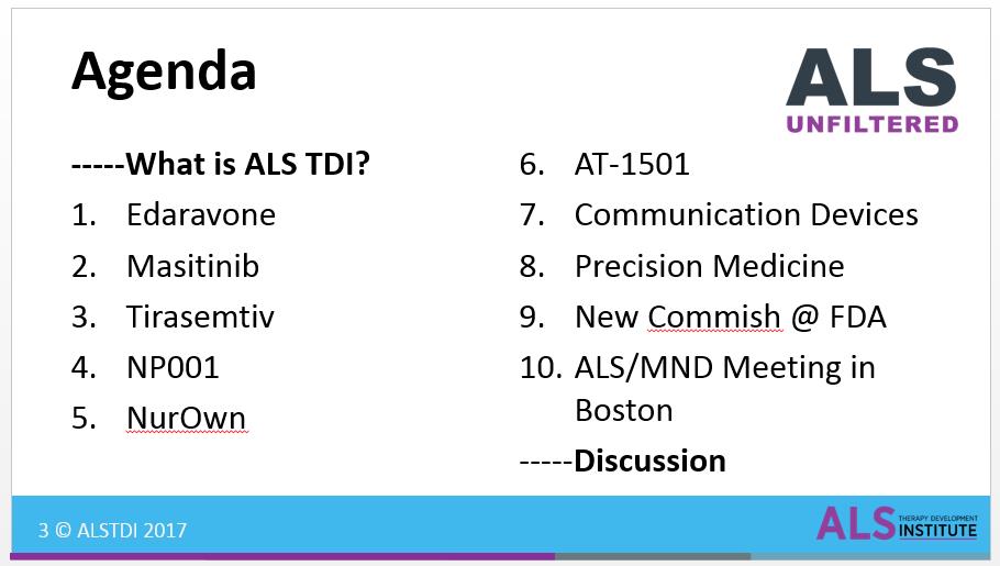 Blog: Top Ten Things in ALS to Watch for in 2017 | ALS TDI