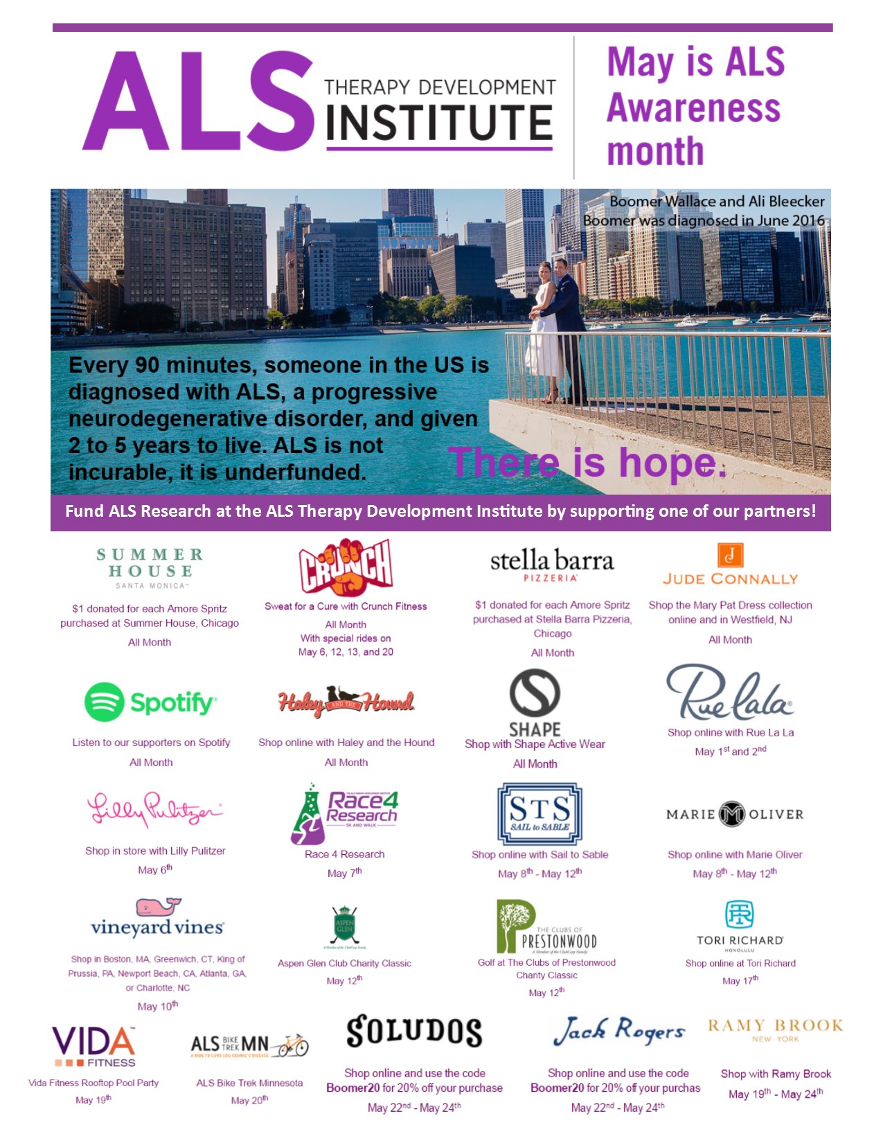 Blog: ALS Awareness Month 2017 Partnerships | ALS Therapy Development ...